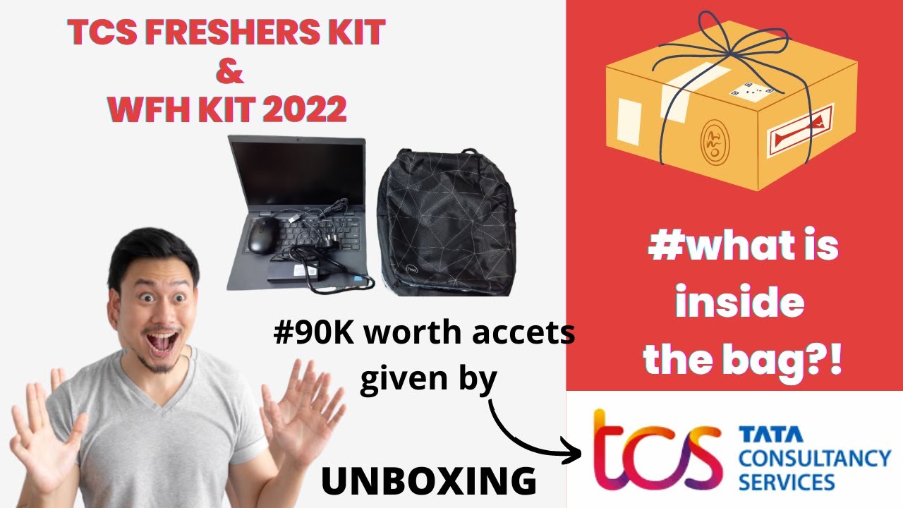 Welcome Kit Unboxing 2022 ️| TCS Joining Kit | TCS Ninja Laptop Worth ...