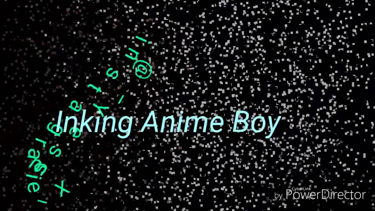 Inking Anime Boy - YouTube