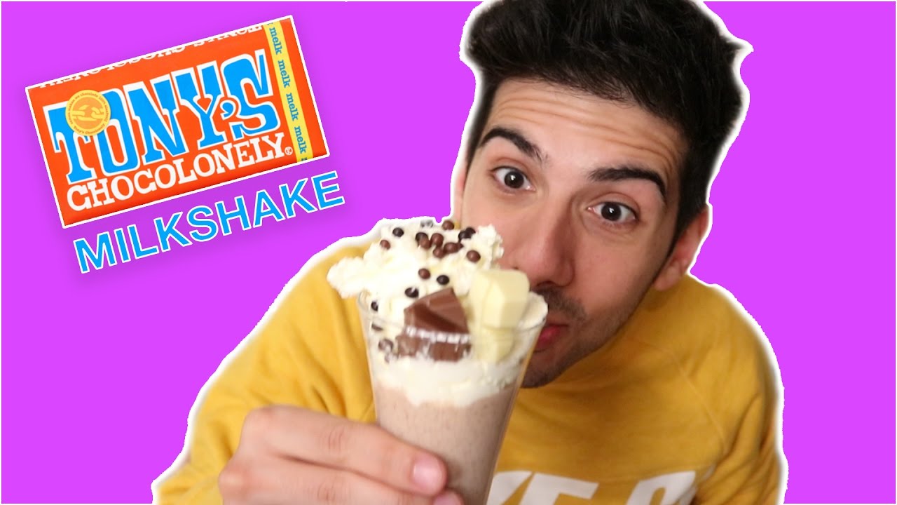 4 SMAKEN TONY CHOCOLONELY MILKSHAKE! - YouTube