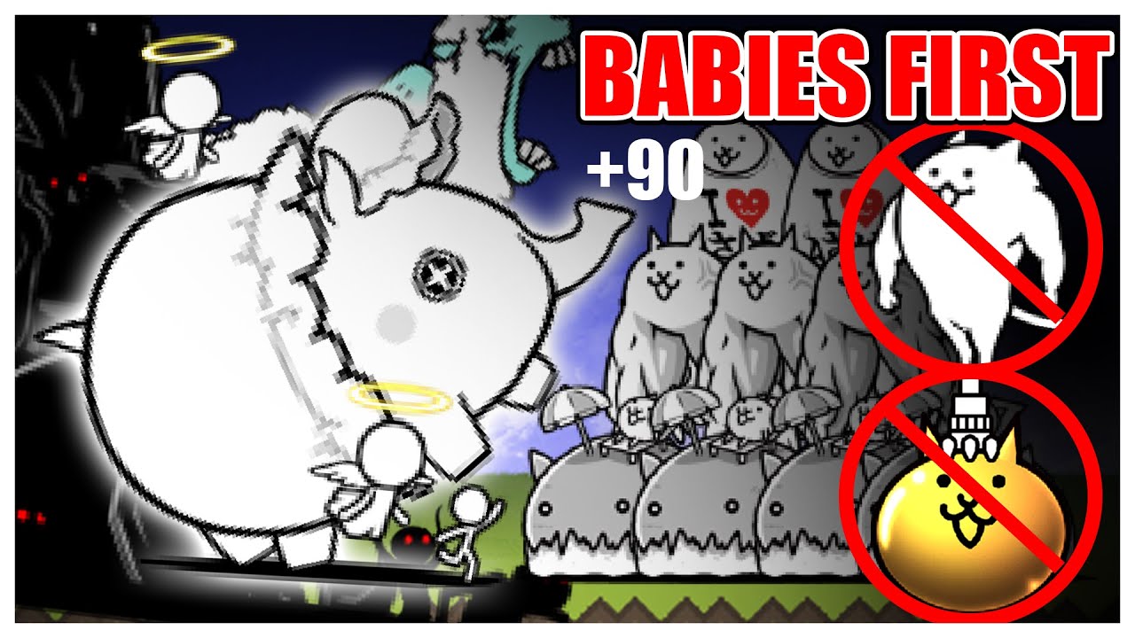 Battle Cats GUIDE | Babies First - [no superfeline, no gacha, +90 ...