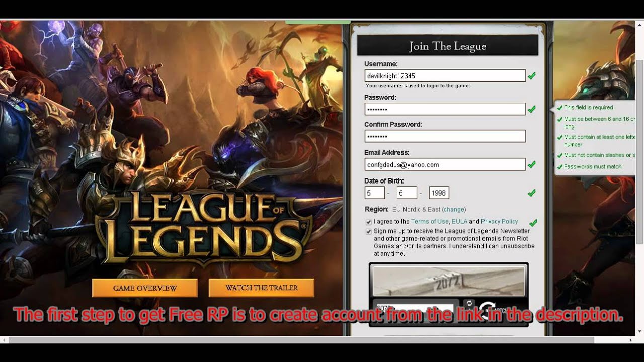 Free RP LOL UPDATED PATCH 5.1 - YouTube