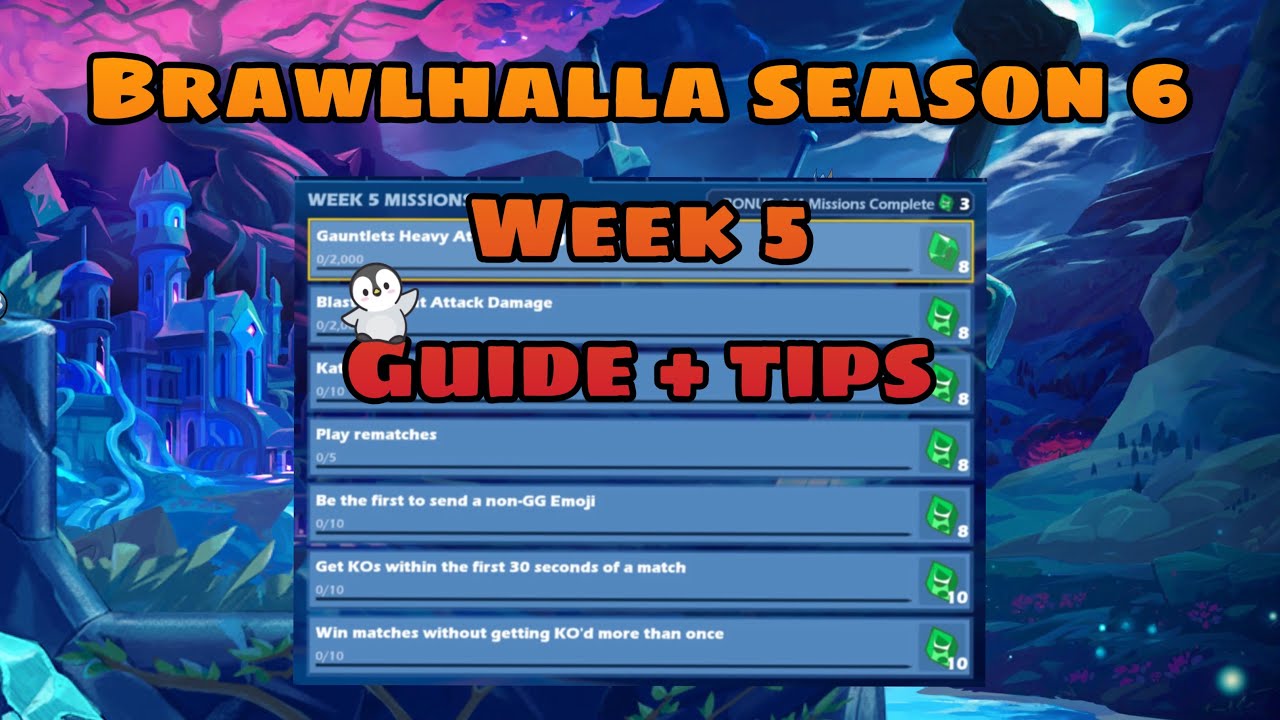Brawlhalla season 6 week 5 guide + tips - YouTube