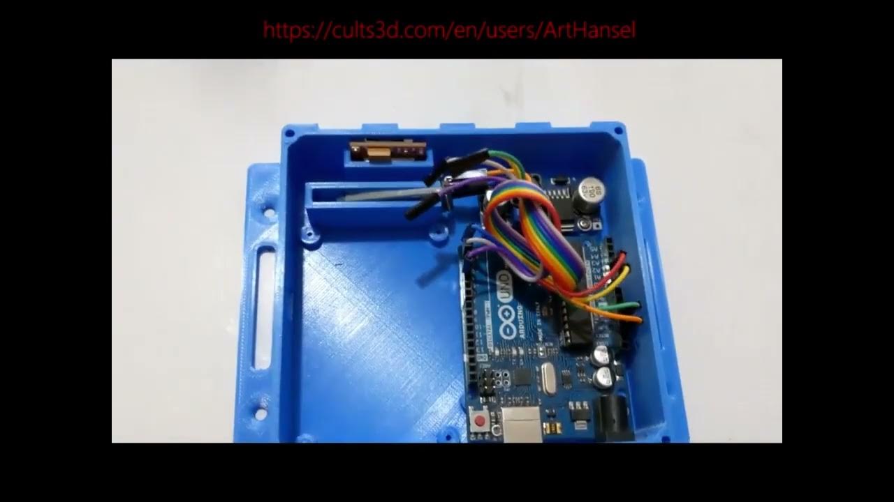 3D PRINTED ARDUINO UNO HOME AUTOMATION ENCLOSURE + SIM800L, BLUETOOTH ...
