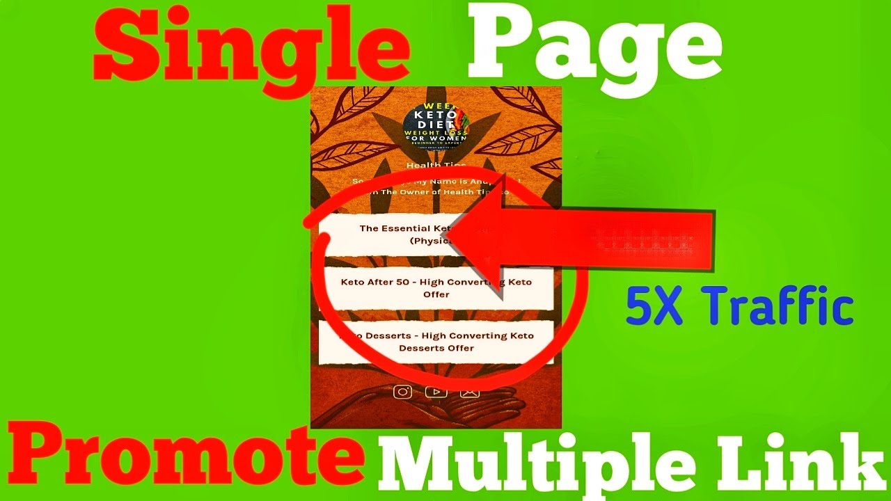 5X Your Earning | How To Promote Multiple Affiliate Product by One ...