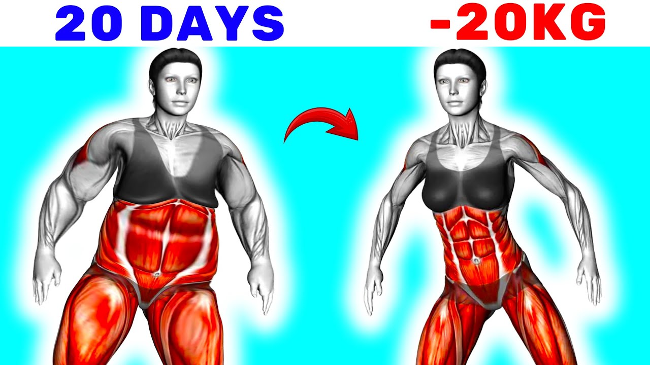 Lose Belly Fat & Weight in 30 Days💪Full Body Workout Challenge🔥 Intense ...
