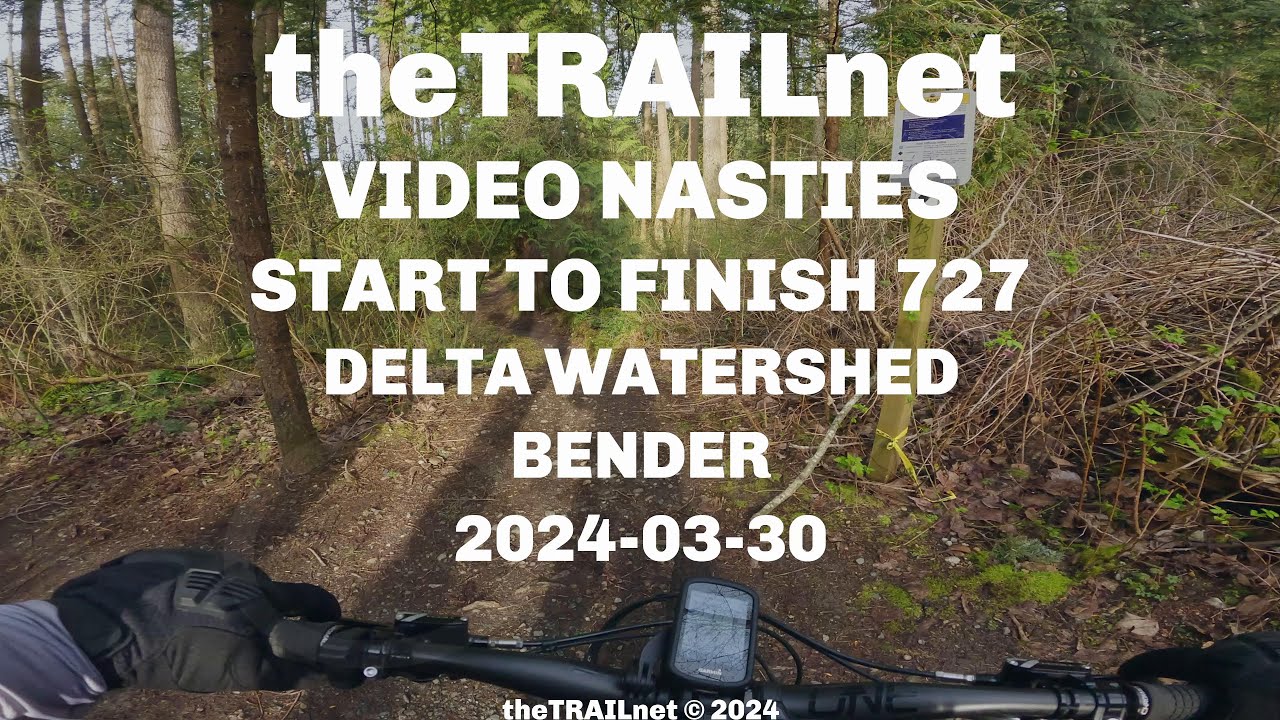 Start To Finish 727 Delta Watershed Trail: Bender - YouTube