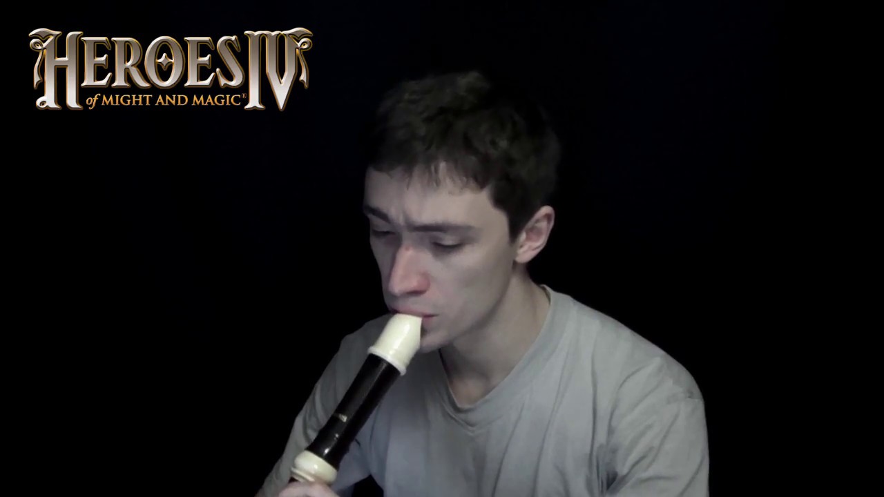 Dirt theme (Heroes of Might and Magic IV) recorder cover - YouTube