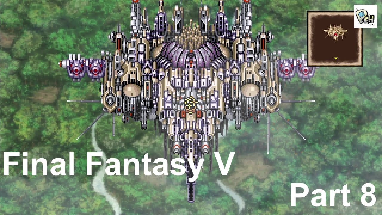 Final Fantasy V Pixel Remaster Walkthrough 8 - Enter Ronka Ruins - YouTube