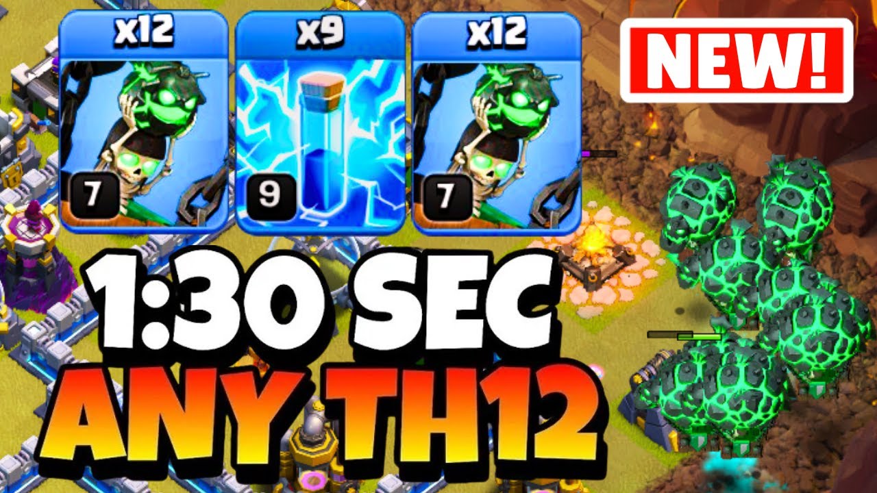 EPIC STRATEGY | Th12 LAVALOON Attack Strategy | Th12 Attack Strategy ...