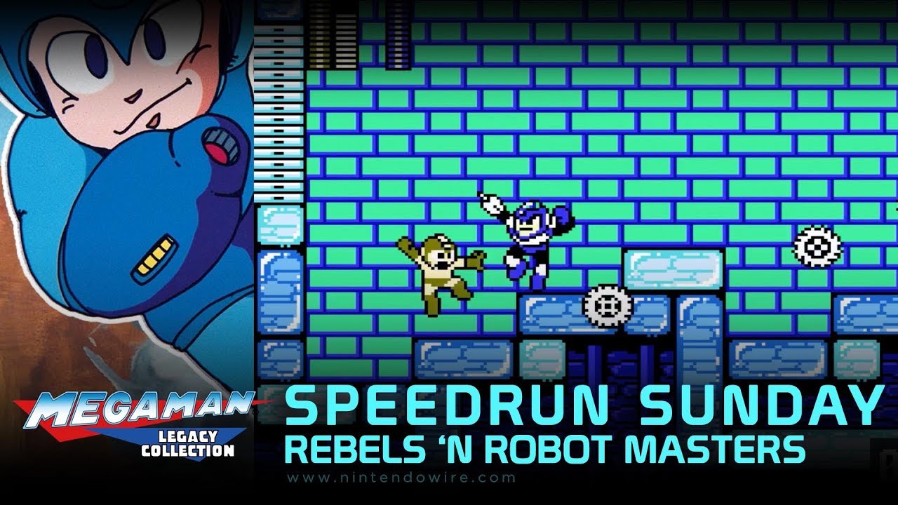 Mega Man Legacy Collection - MM2 Robot Rush | Speedrun Sunday - YouTube