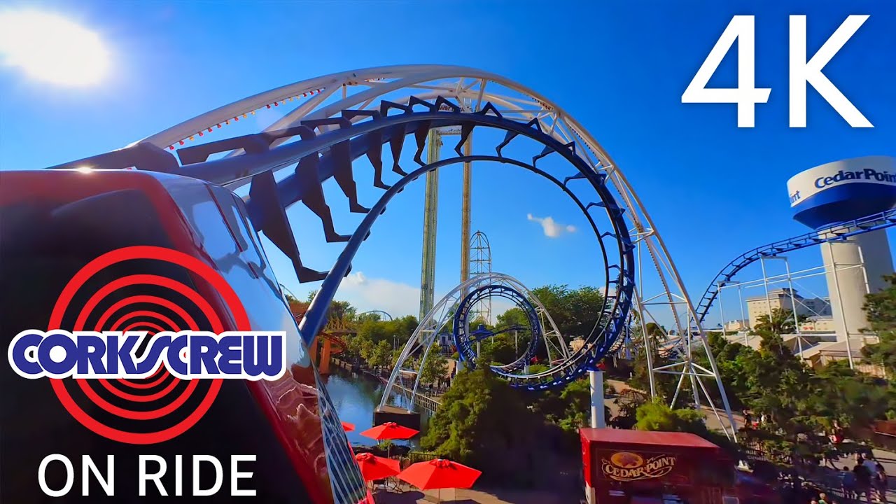 Corkscrew - POV Front Row - Cedar Point - YouTube