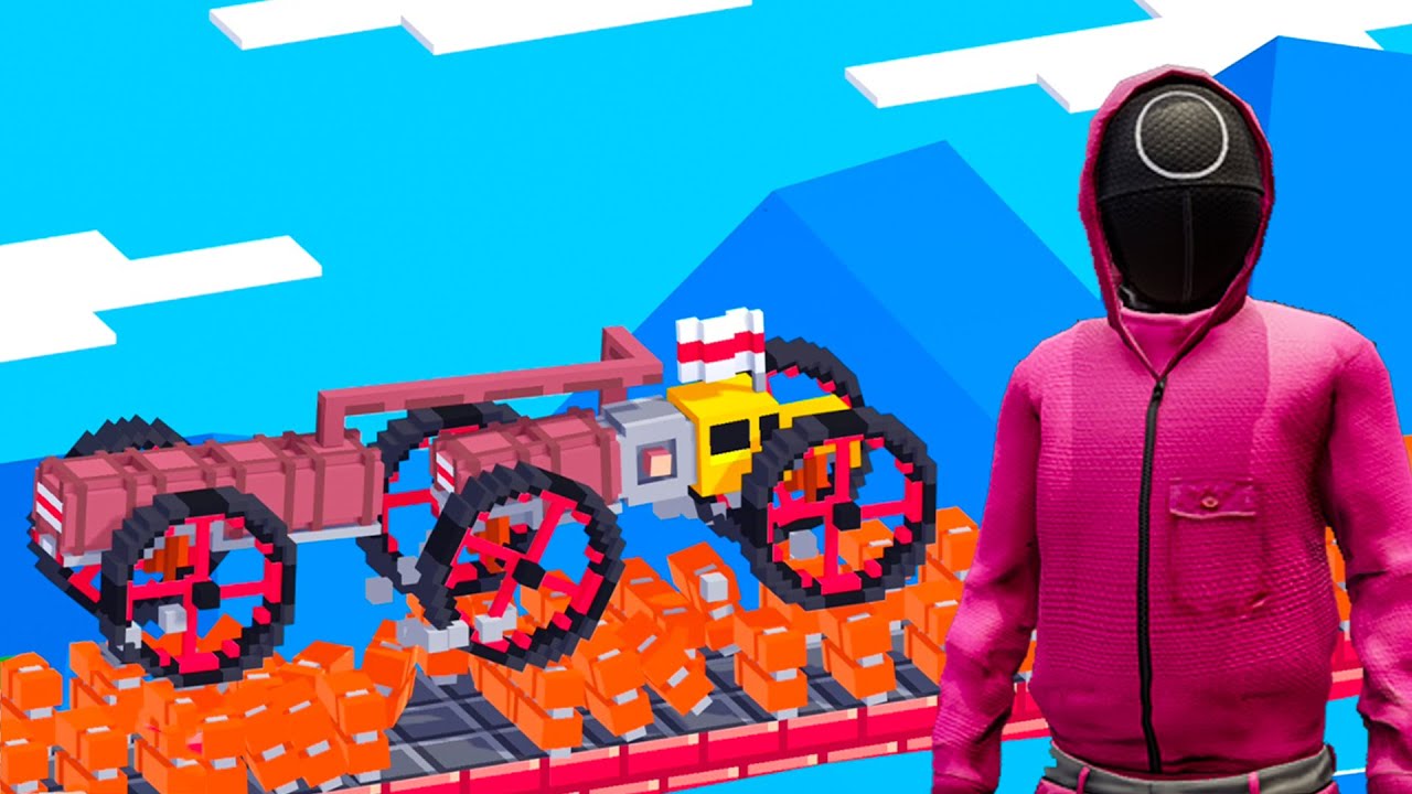 Auto Train FANCADE GAME Truck Train,Spline Bridge ! FANCADE GAMEPLAY ...