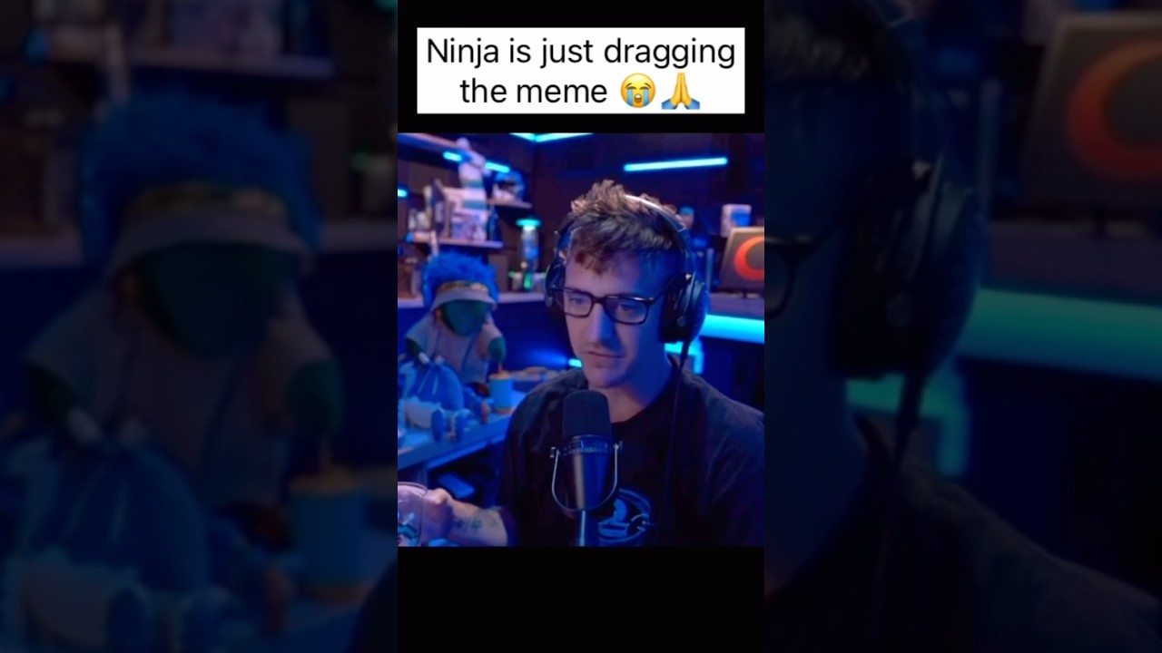 Ninja needs to stop dragging the meme 😭🙏 #ninja #lowtaperfade #funny # ...
