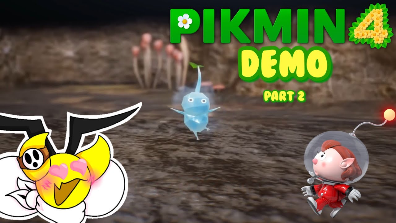 Lets Play Pikmin 4 Demo - Part 2 - Ice Pikmin - YouTube