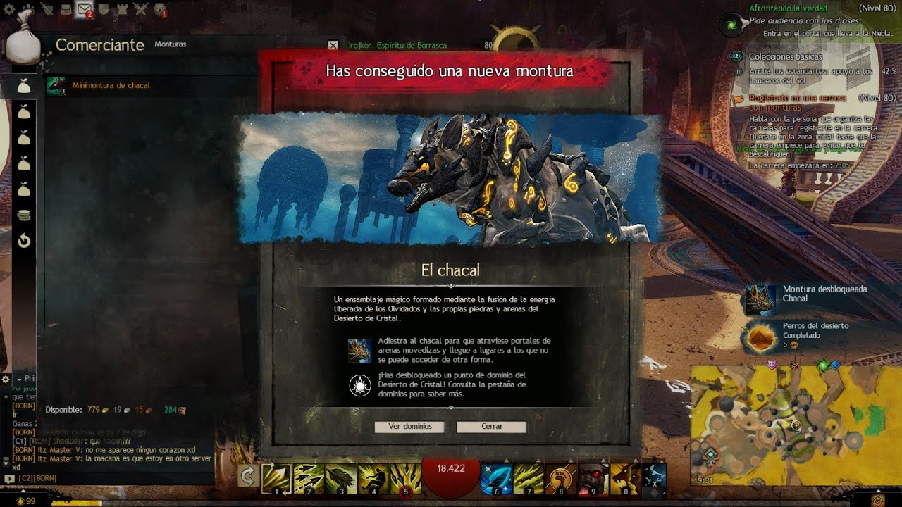 GUILD WARS 2 | ¡Consiguiendo el Chacal! | Path of Fire - YouTube