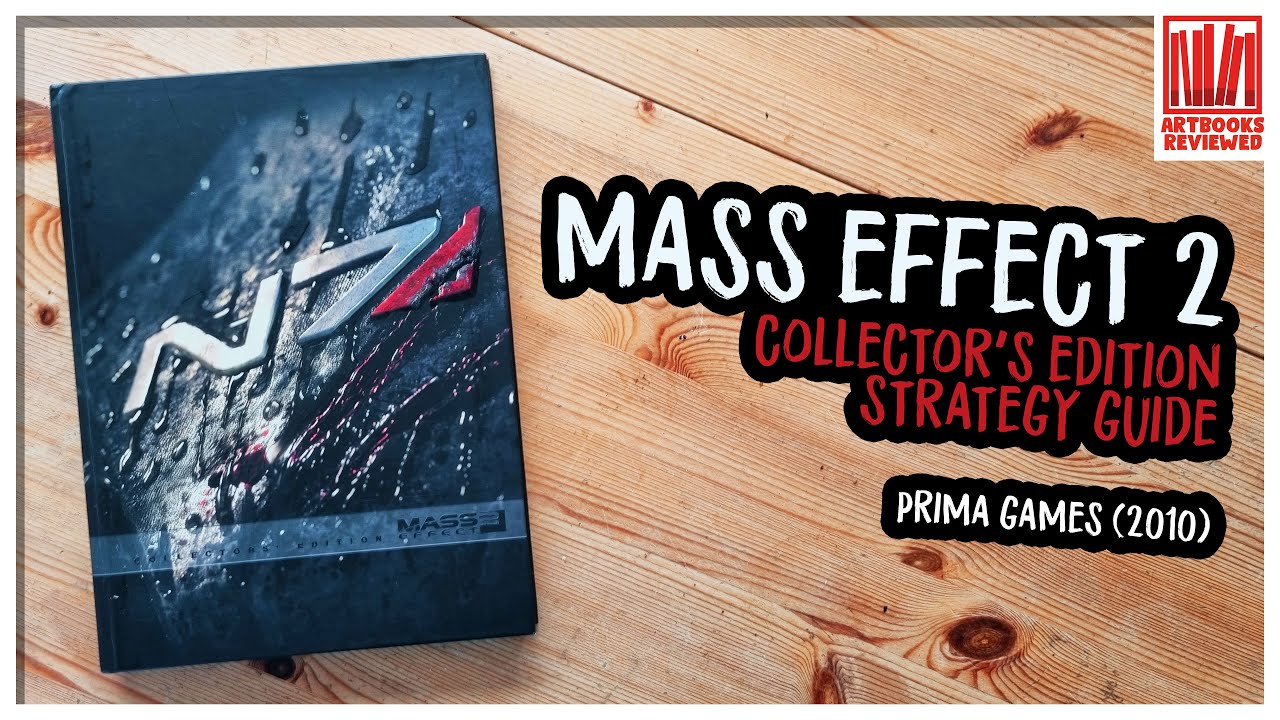Mass Effect 2 Collector's Edition Strategy Guide | 4K #masseffect # ...