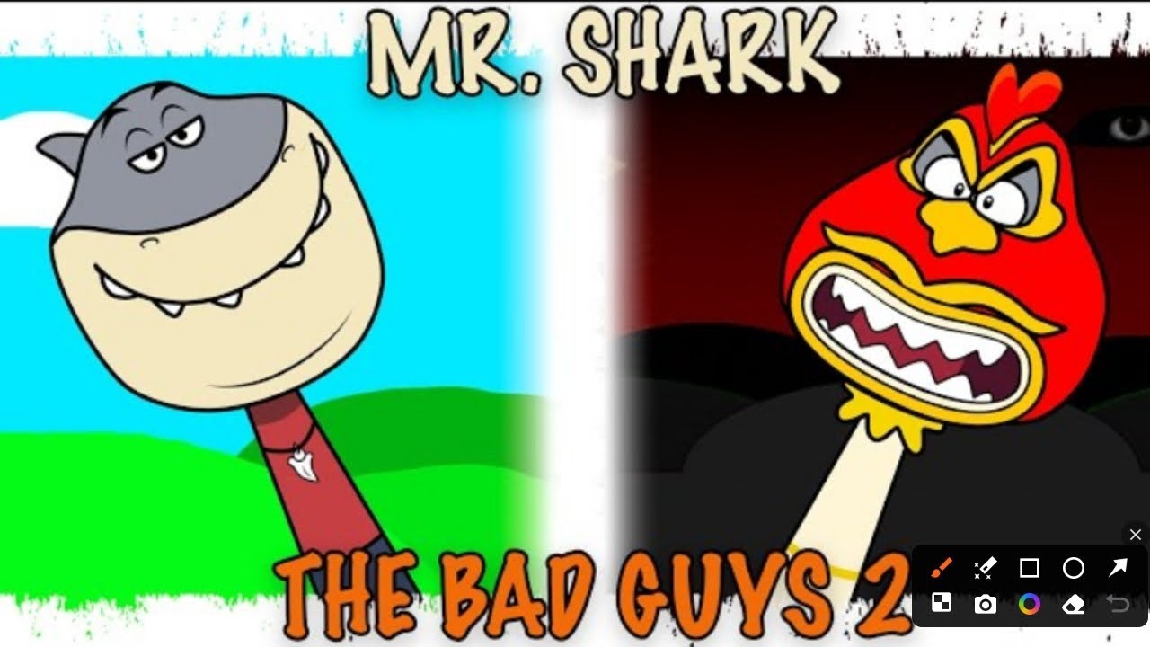 MY SPRUNKI OC: MR. SHARK (FROM THE BAD GUYS 2) - YouTube