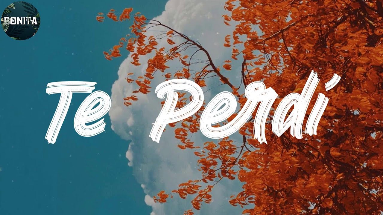 (Lyrics) Andy Rivera - Te Perdí - YouTube