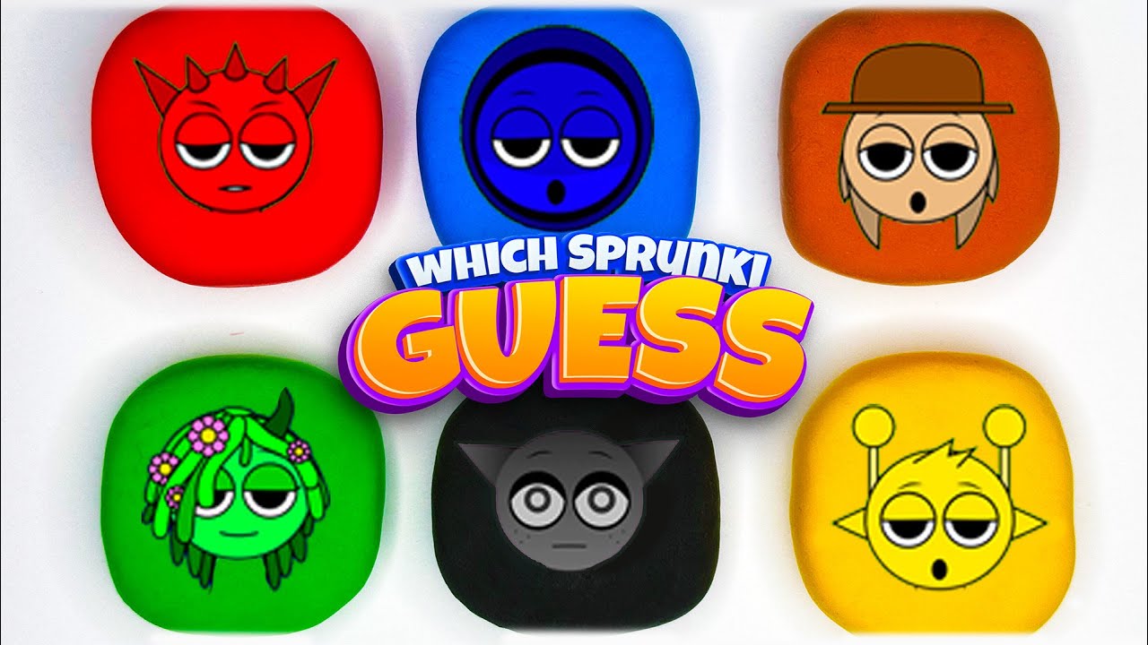 GUESS which Sprunki character will come out of the cubes - YouTube