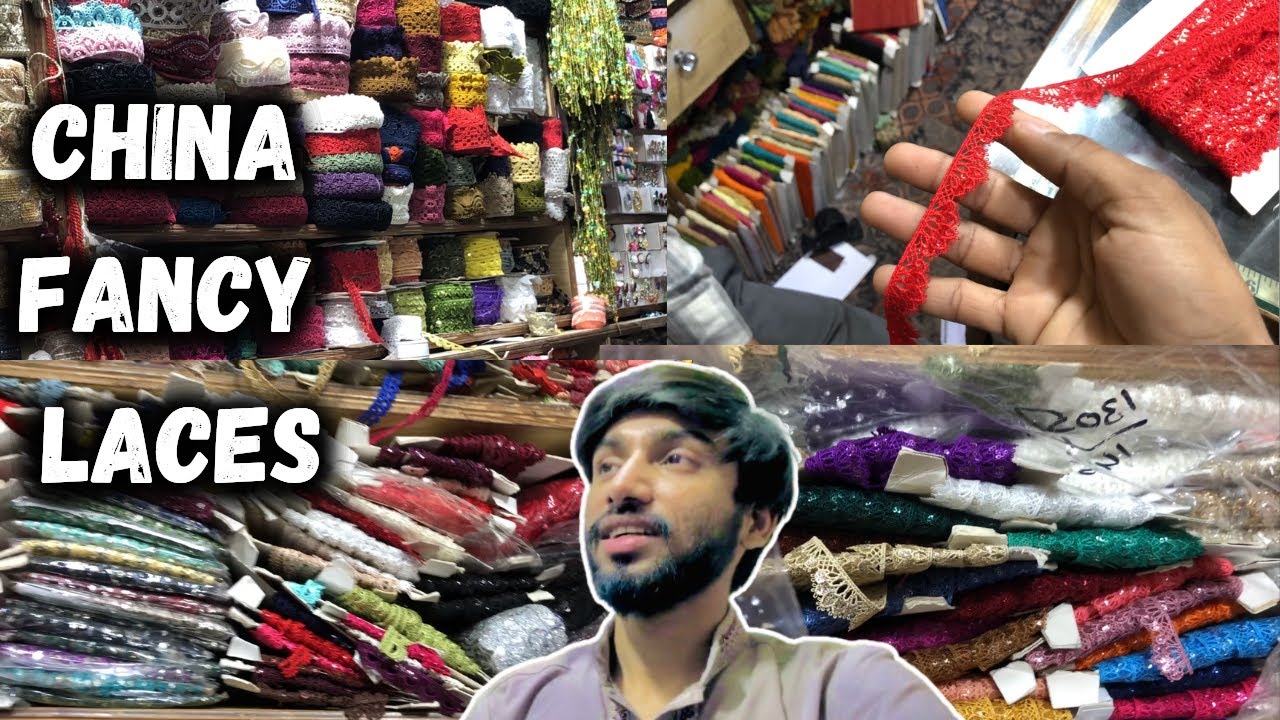 Pakistan Fancy Laces Shop | China Fancy Laces | Imported Laces - YouTube