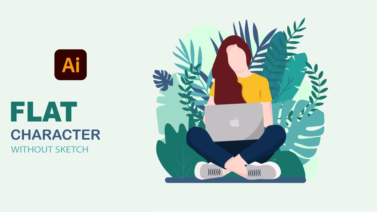 Vector Portrait in Adobe Illustrator | Vector Art | Vector Illustration ...