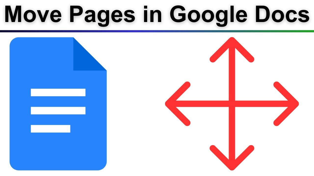 How To Move Pages In Google Docs YouTube How To Move Pages In Google Docs YouTube