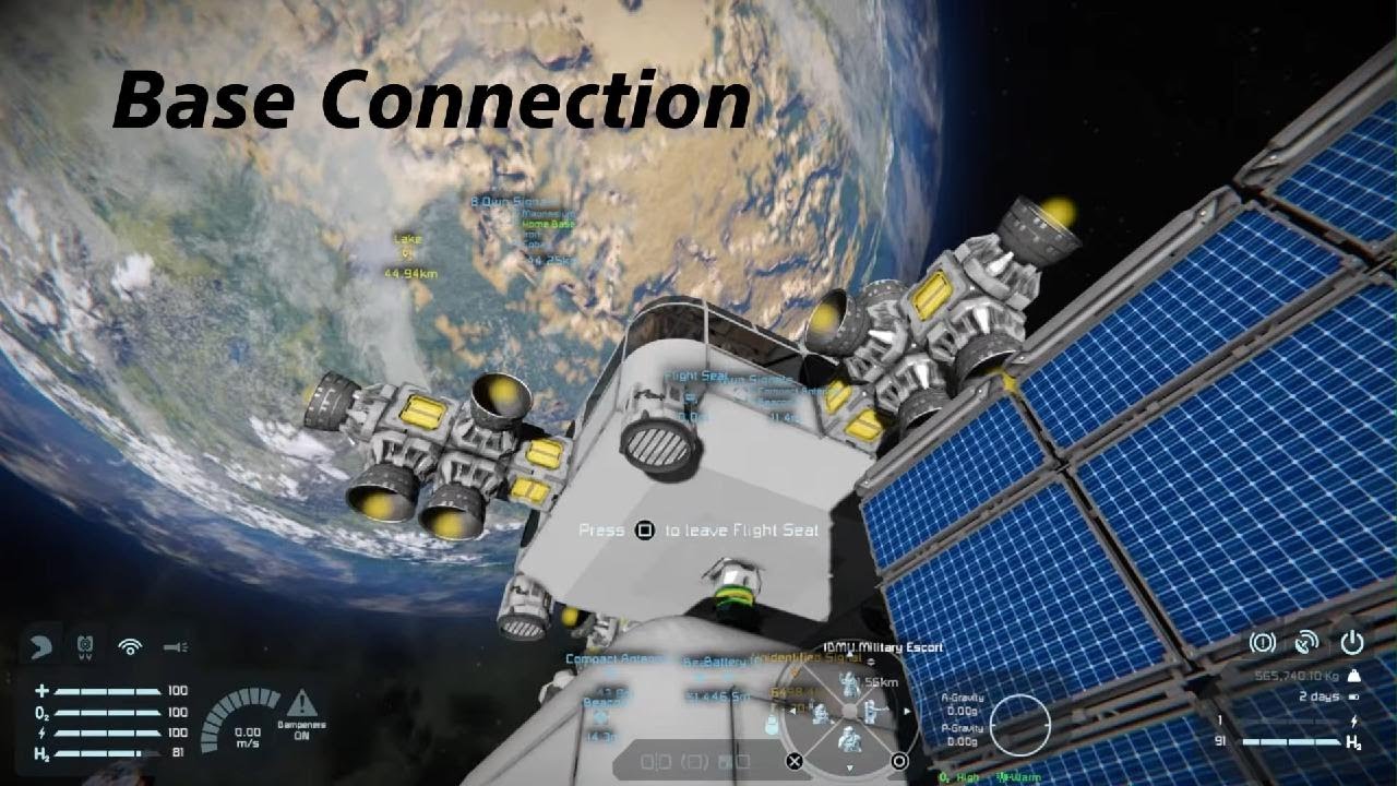 Space Engineers - Base Connection - YouTube