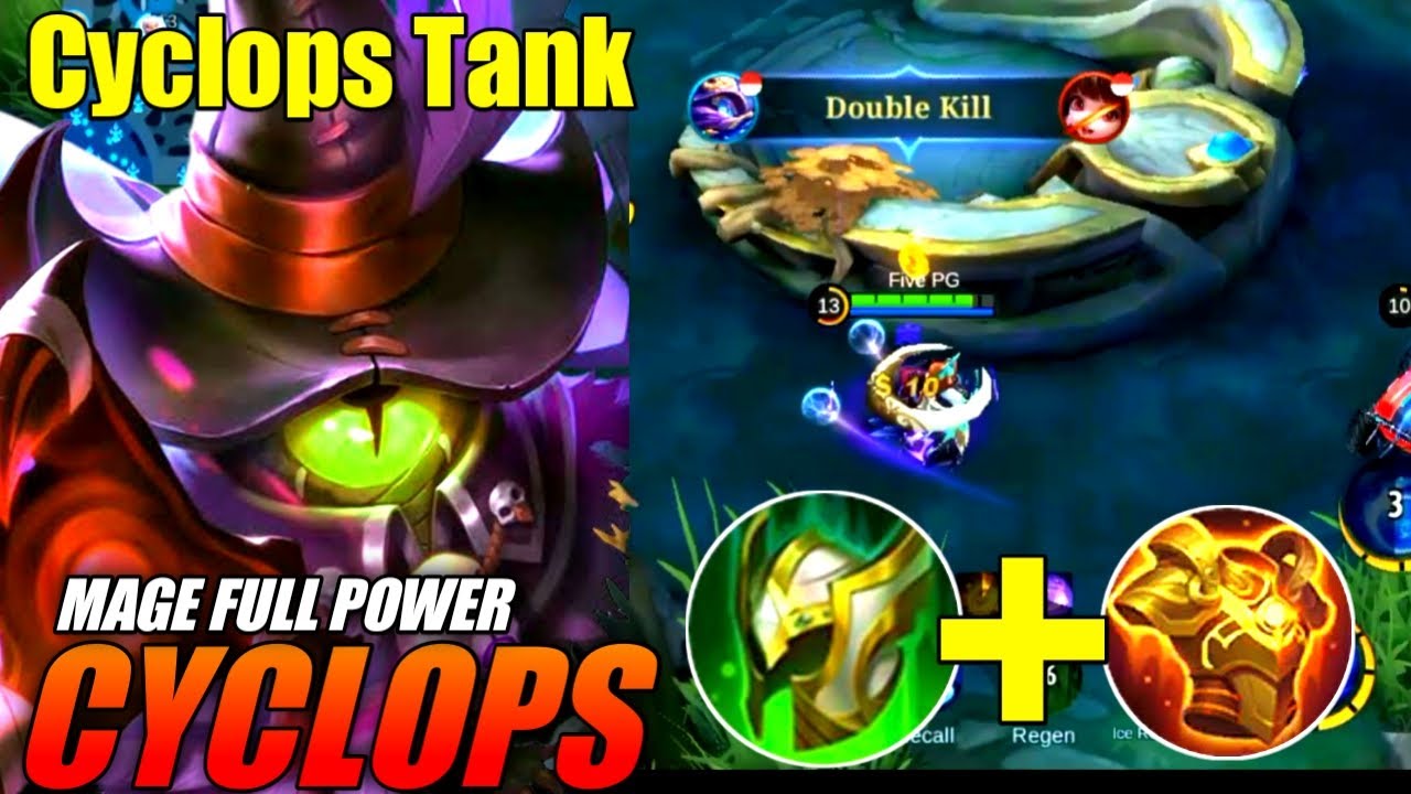 Cyclops Hyper Pakai Item Tank Dan Emblem Mage Best Build Dan Emblem ...