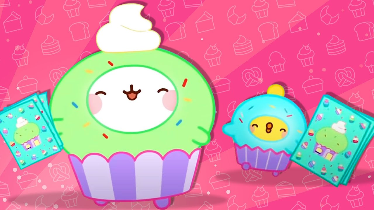 Molang | Yummy Cupcake🧁 | Cartoons For Children | HooplaKidz Toons ...