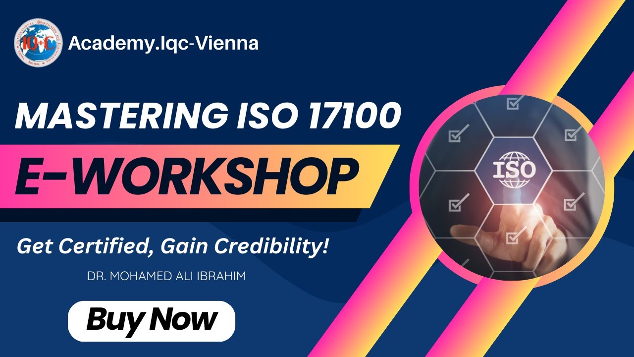 Master ISO 17100 Certification with Academy IQC Vienna! - YouTube