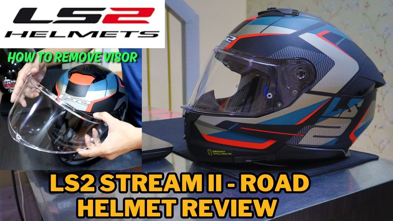 LS2 Stream II - Road Helmet Review - YouTube