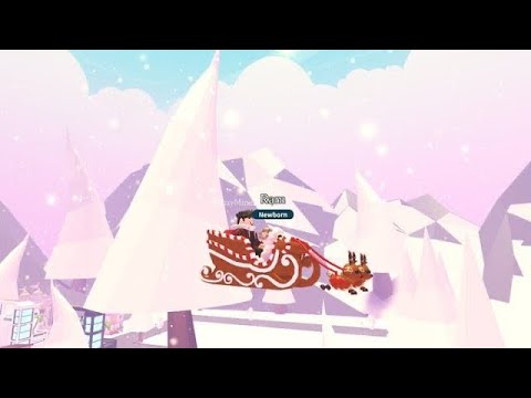🍪 Christmas Event part 4 in Adopt Me!! 🎄☃️ *NEW* Sleigh and Ram Pets! 🎅 ...