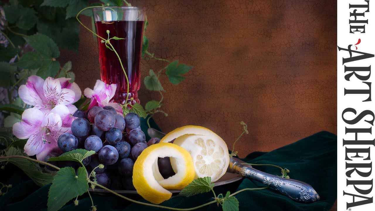 How to Paint Silver, Metallic & Shiny Objects completing the Stillife ...