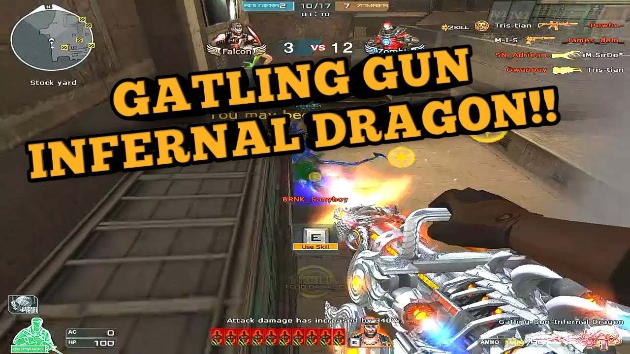 Crossfire PH: Gatling Gun Infernal Dragon Gameplay - YouTube