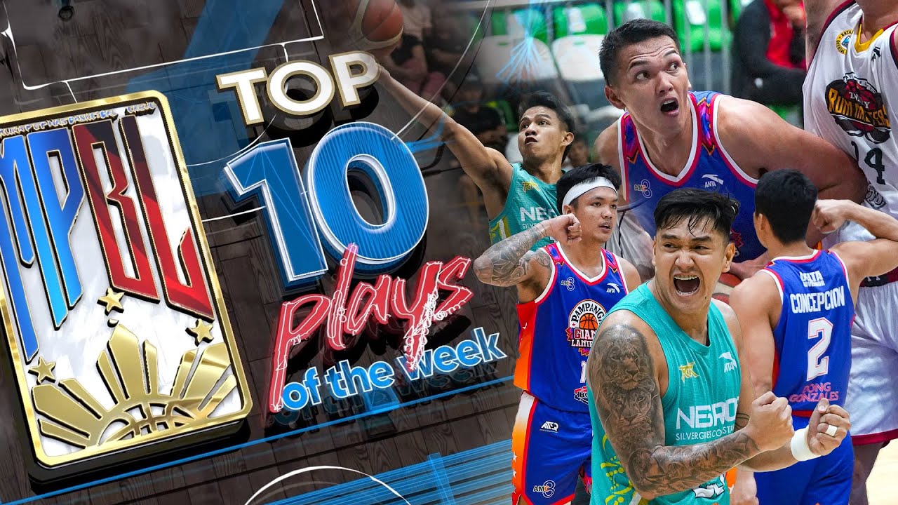2024 MPBL TOP 10 PLAYS OF THE WEEK | WEEK 16 - YouTube