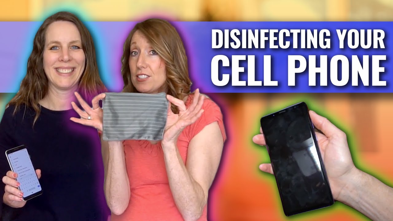 How to Disinfect your Cell Phone to Kill Bacteria and Viruses - YouTube