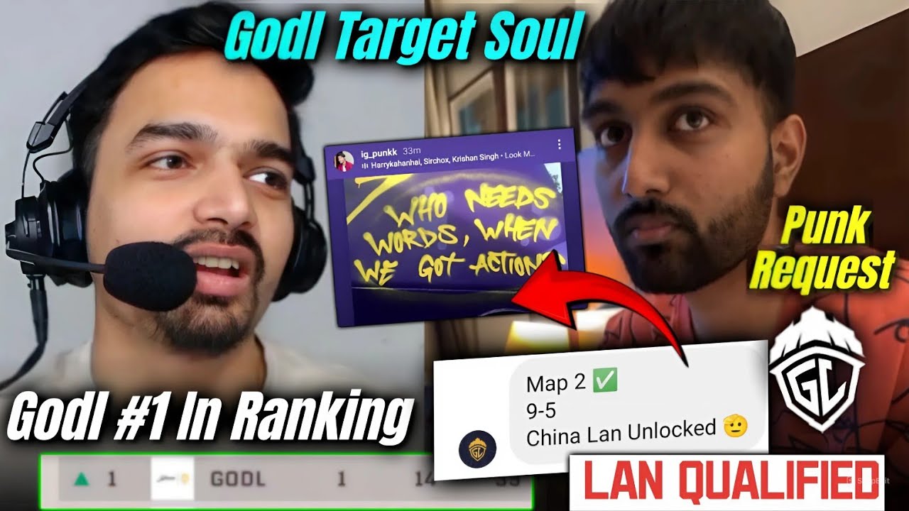 Punk Request ️• Godl Target Soul Tomorrow ? 😳~ Mazy | Godl Teams ...