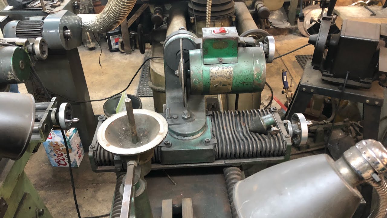 Model 357 Foley Belsaw Grinder - YouTube