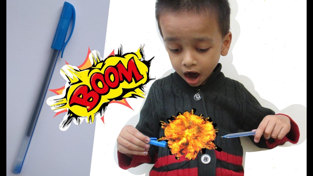 Pen Boom amazing Trick | Secret Pen Prank Trick - YouTube