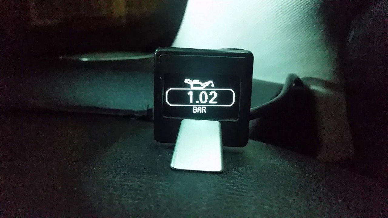arduino oled oil pressure gauge - YouTube