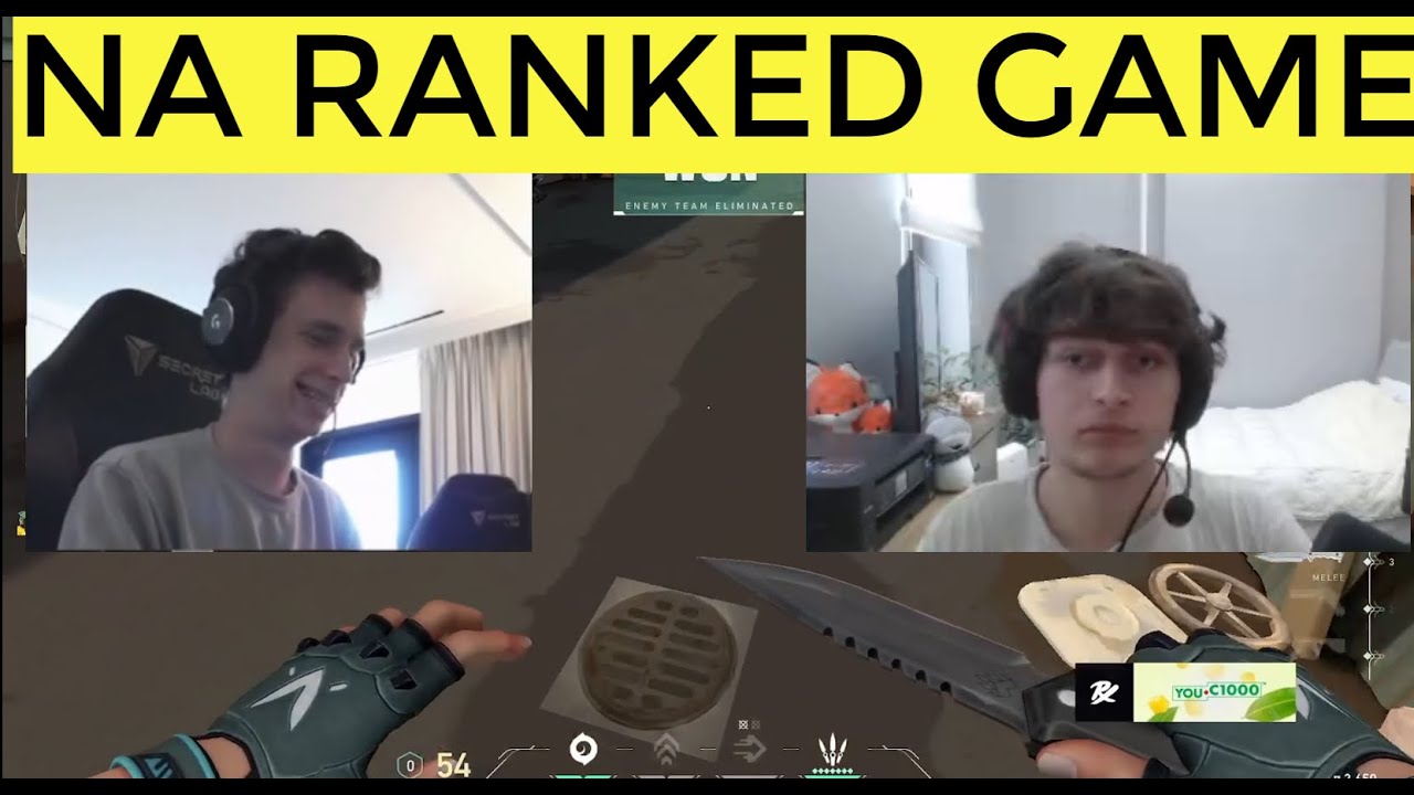 PRX Something Vs 100T Asuna in NA Ranked Insane ACE Close Game - YouTube