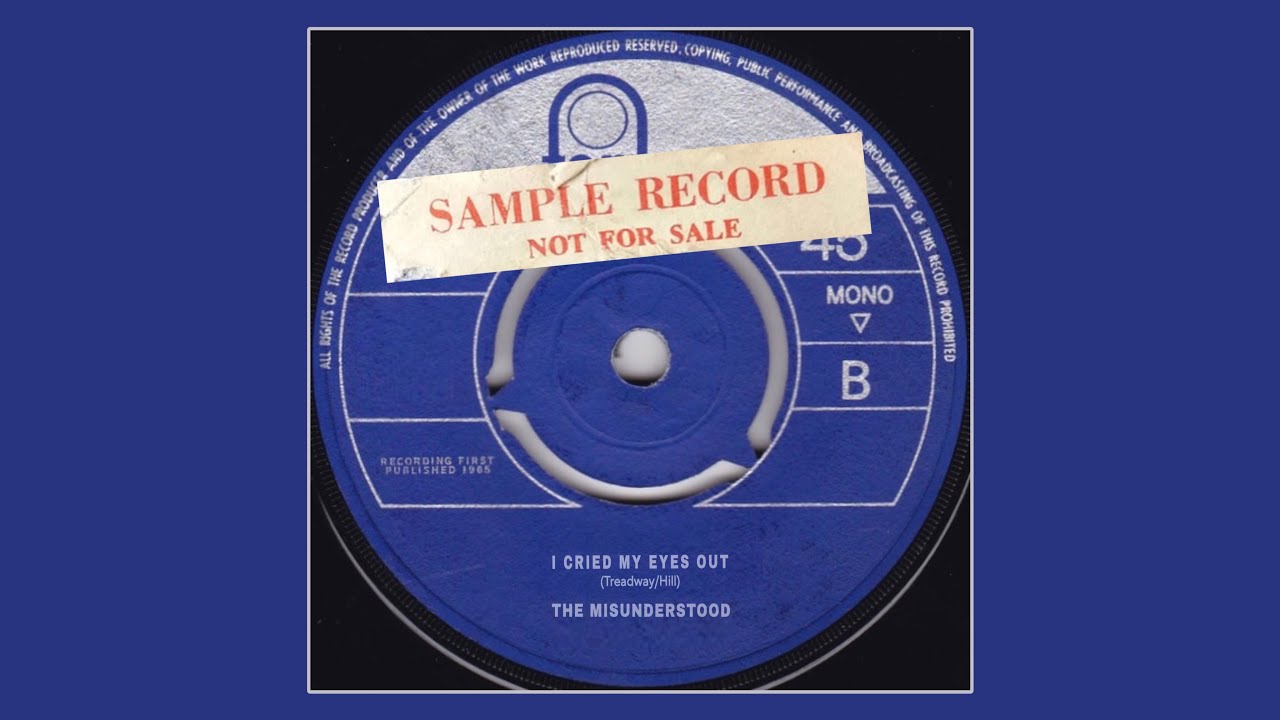 The Misunderstood - I Cried My Eyes Out [Before the Dream Faded LP ...