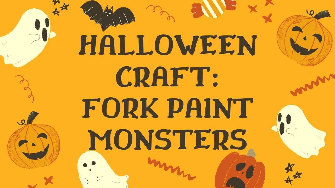 Fork Paint Monsters - YouTube