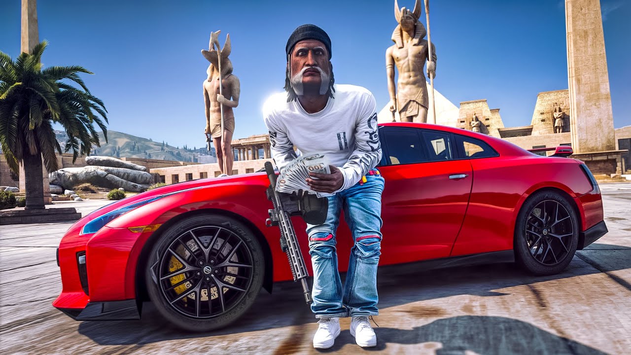 UNCLE TYRONE TROLLING THUGS IN GTA 5 RP - TURNS INTO A WAR - YouTube