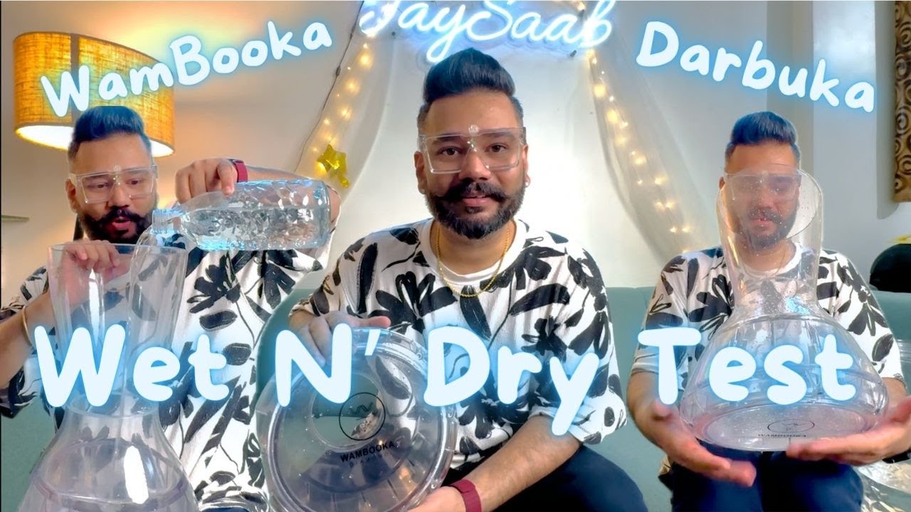 Wambooka Diamond || Dry & Wet Acoustic Test || How To Tune Darbuka ...