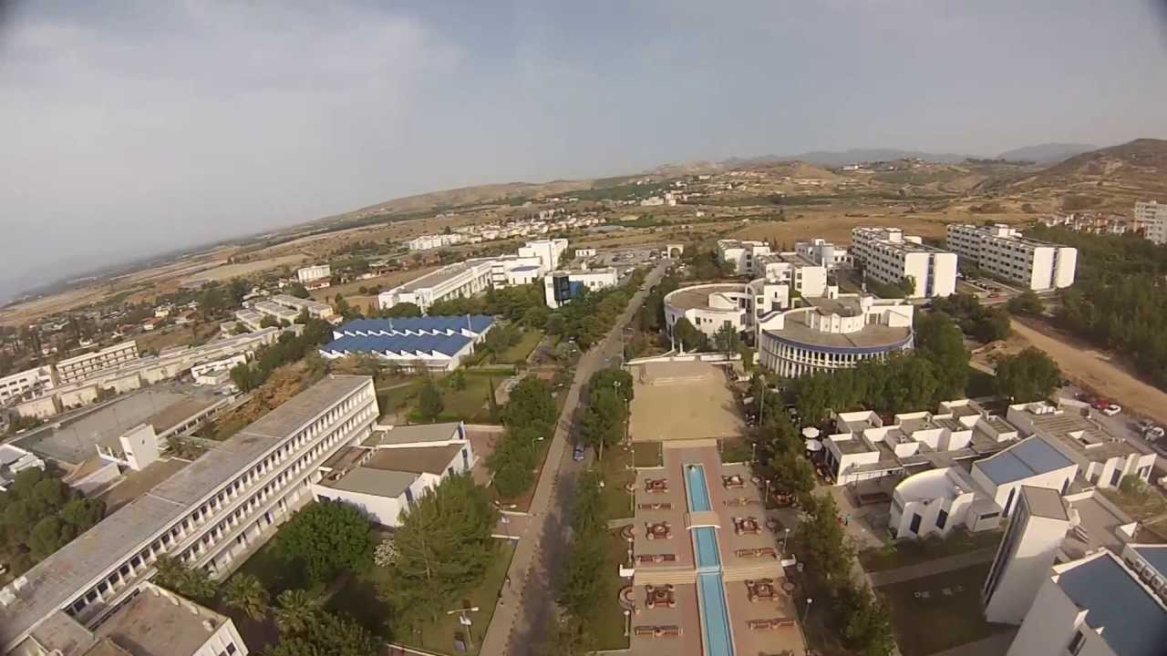FPV flight on Europeam University of Lefke. (Cyprus Eagles) - YouTube