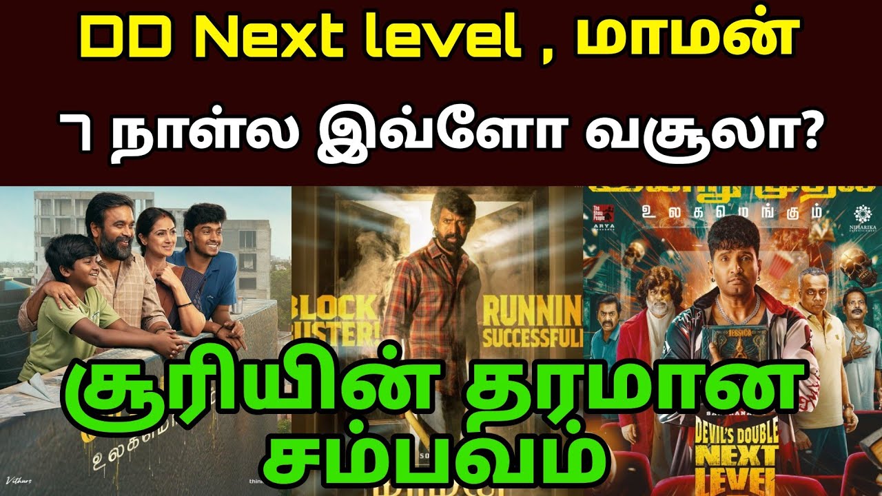 DD Next Level Movie 7th Day Box Office | Maman Day 7 Collection ...