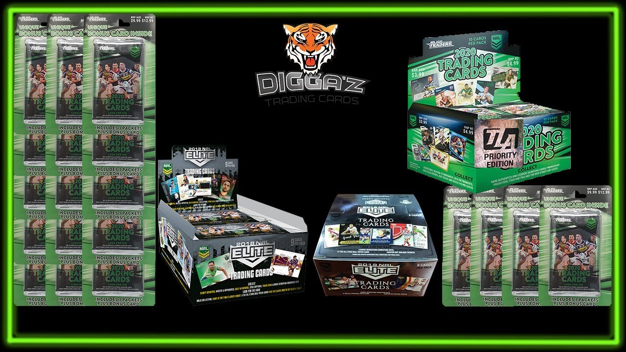 NRL Break #233 - 2020 Traders Priority + Starters + 2018/19 Elite Boxes ...