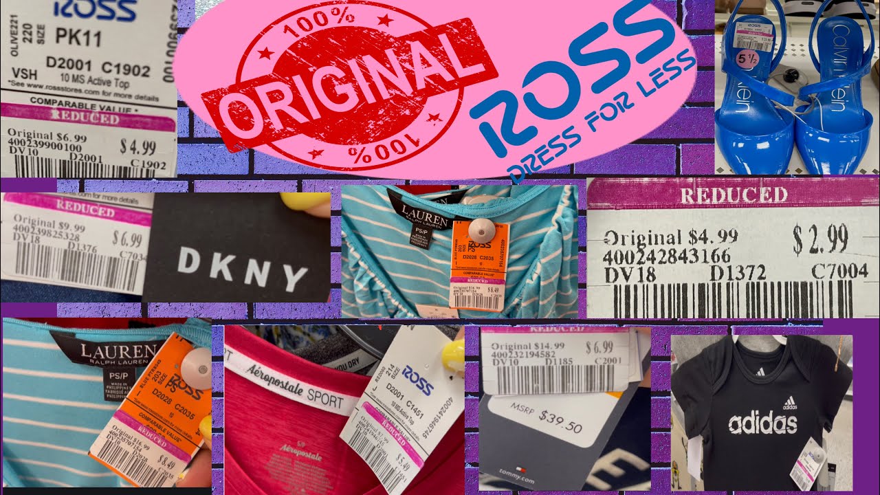 Cuando vayas a ROSS DRESS FOR LESS, BUSCA las etiquetas ROSAS‼️Te ...