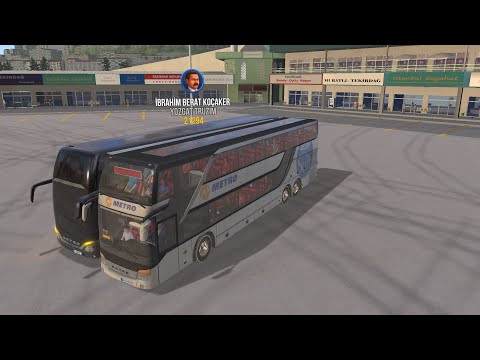 TAKİPÇİM BERAT İLE TURLADIK!!! | Metro Suit ile İzmir - Tekirdağ - Kocaeli Seferi | Bus Simulator